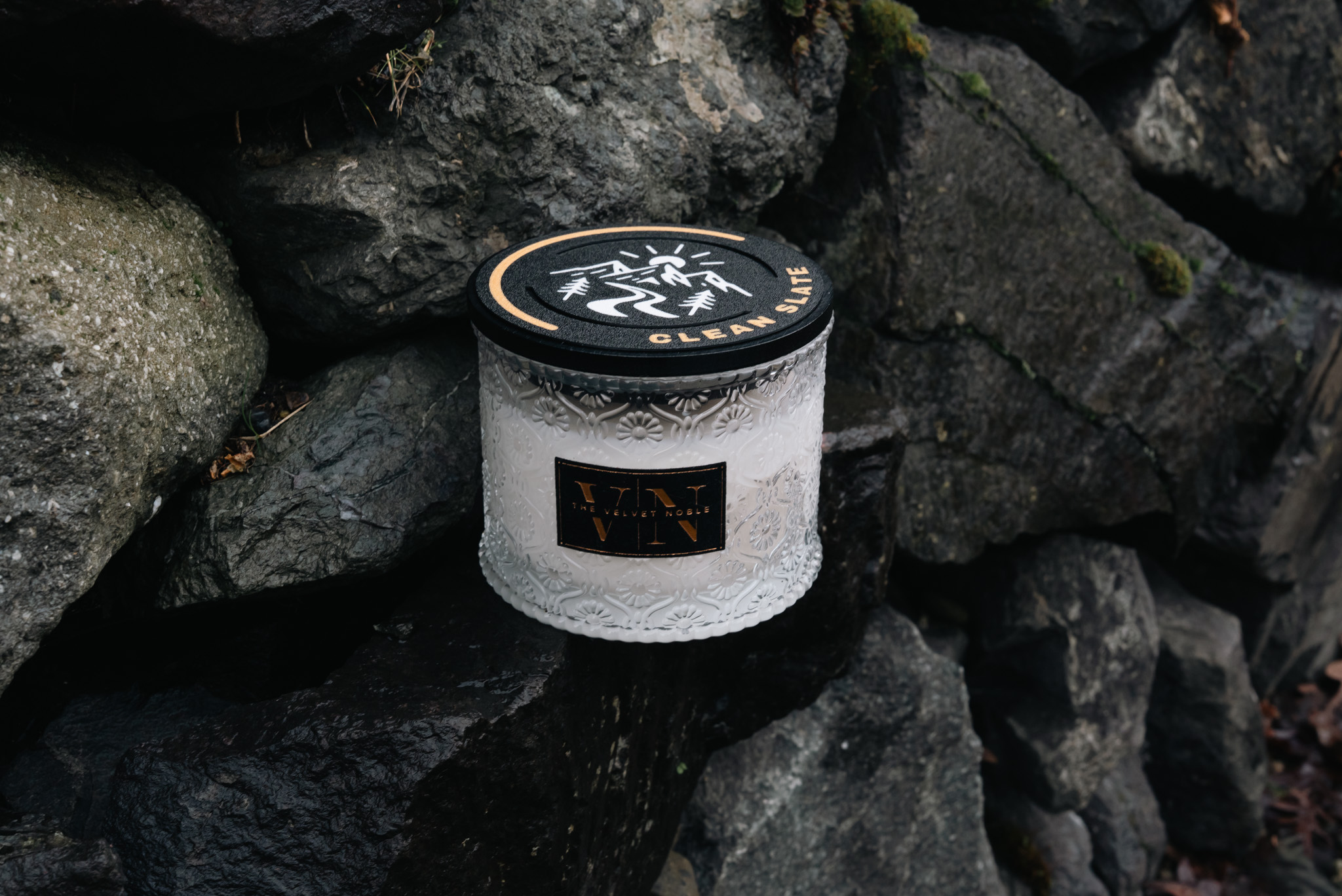 Clean Slate - 2 Wick Candle – The Velvet Noble